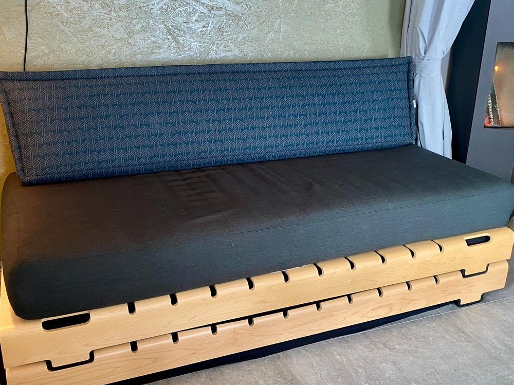 Design Bettsofa Turtle mit Rückenlehne & Matratzen | Kaufen auf Ricardo