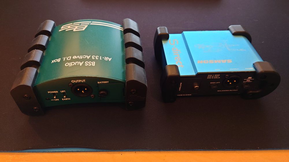 2x Aktive DI Box, BSS AR-133 und Samson SD100 (D'occasion) à pour CHF ...