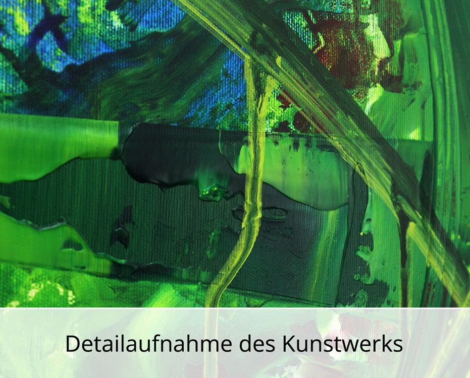 Gemälde TOR ZUM GRÜN VI Kunst Bilder Malerei, R. König | Kaufen auf Ricardo