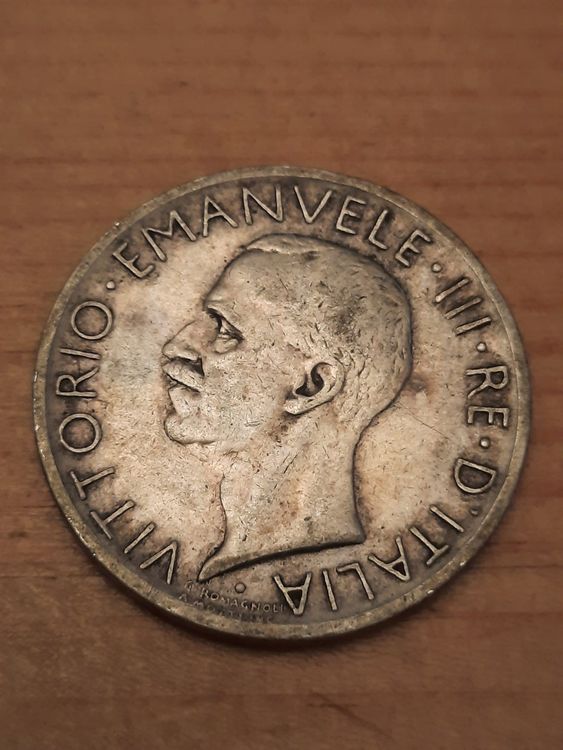 Italien 5 Lire 1929 Silber Zustand gemäss Bilder | Kaufen auf Ricardo