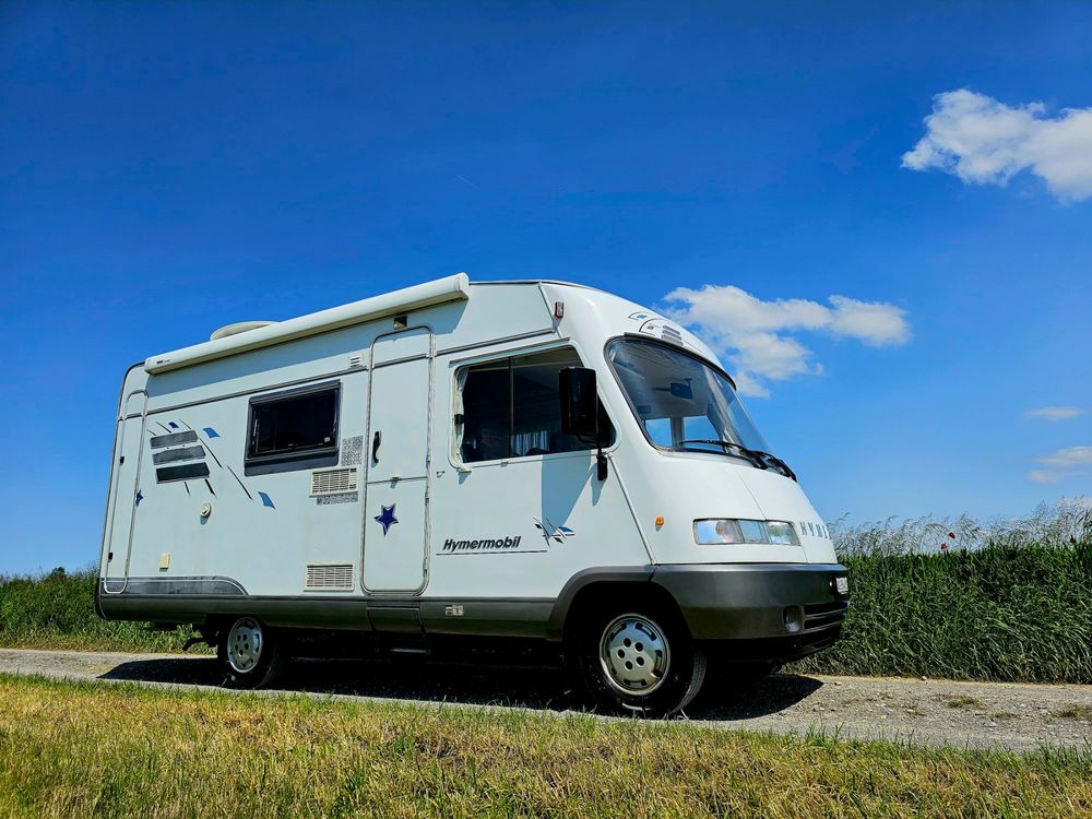 Wohnmobil Hymer B564 / inkl. Markisenzelt und Motorradträger (Gebraucht ...