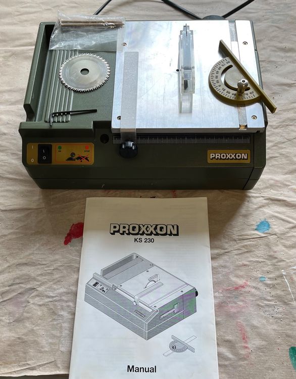 Micro-Kreissäge Proxxon KS 230 inkl. Schraubstock FMS 75 (Gebraucht) in ...