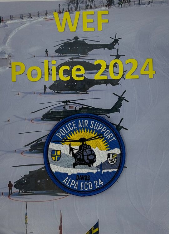 WEF Police Air Support Davos 2024 / NEUES DESIGN Alpa Eco 24 (Neu und ...
