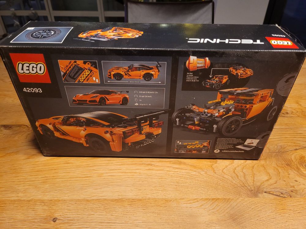 Lego Technic 42093 Chevrolet Corvette ZR1 Neu (Neu und originalverpackt ...