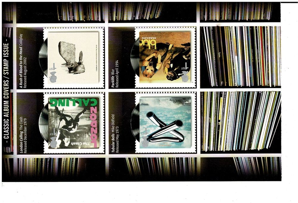 UK Classic Album Covers 1 Block ** (Neu (gemäss Beschreibung)) in ...