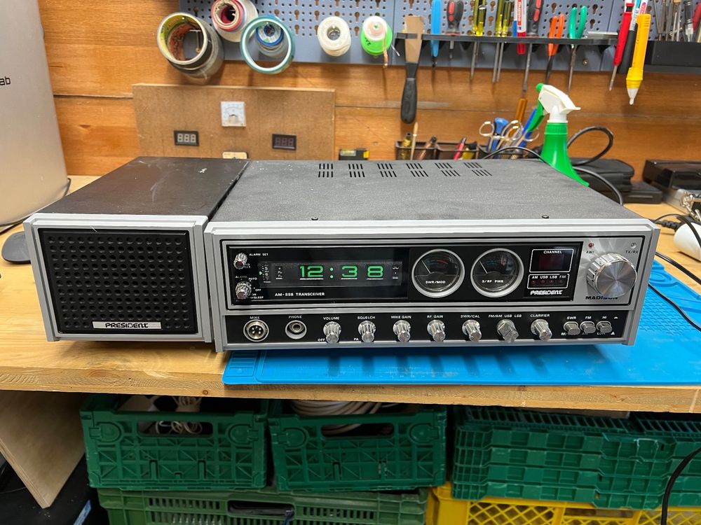 President MADISON SSB radio CB + haut parleur externe vendu (Gebraucht ...