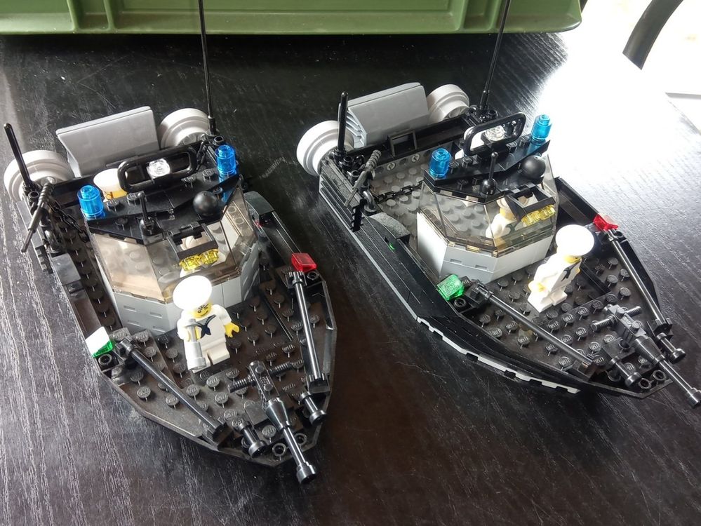 LEGO MOC Navy Patrol Boat (8636 Agent set copy) (Neu (gemäss ...