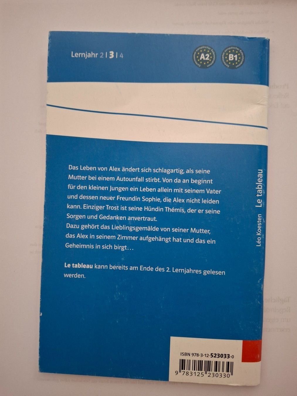 Französisches Lernbuch "Le tableau" von Léo Koesten (Gebraucht) in ...