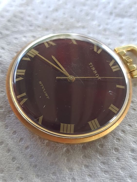 Pocketwatch Tissot Stylist mecanic 41mm | Kaufen auf Ricardo