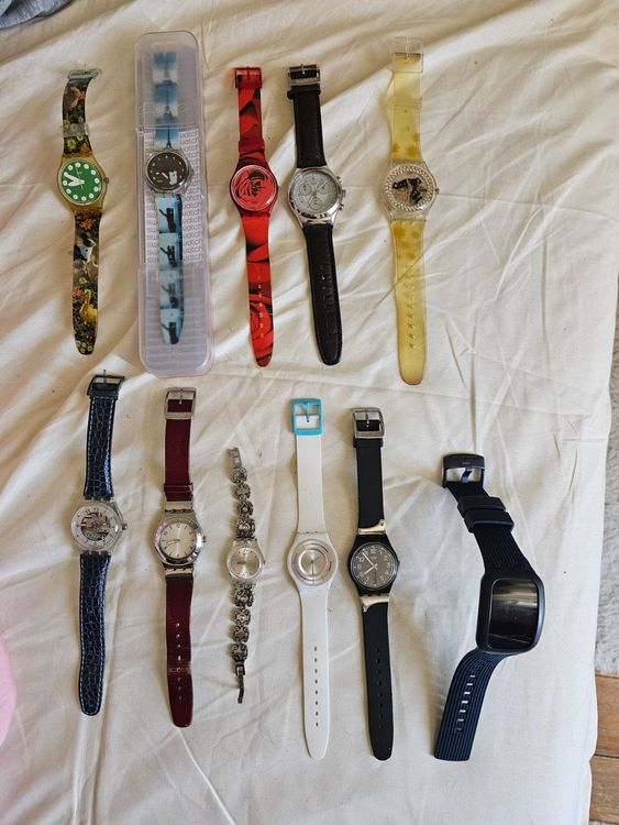 Swatch lots ab 1.- !! (Gebraucht) in Etoy für CHF 36 – mit Lieferung ...