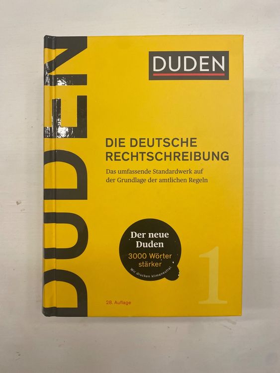 Duden 28. Auflage (Gebraucht) in Burgdorf für CHF 12 – mit Lieferung ...