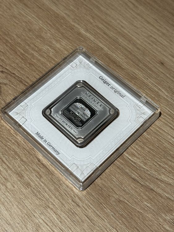 Silberbarren 50g, Geiger Edelmetalle / LEV | Kaufen auf Ricardo