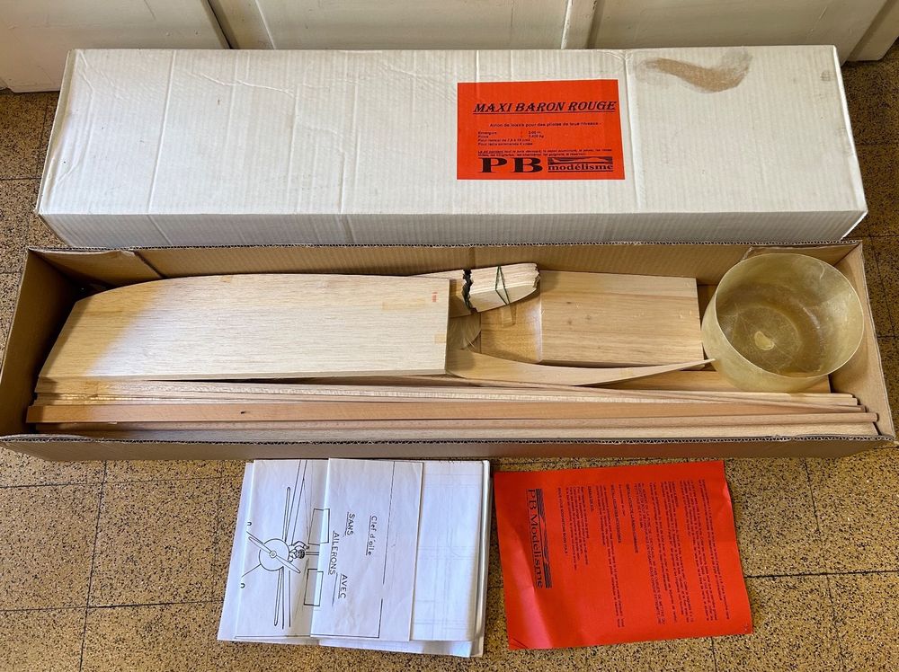 Avion RC PB Modélisme Maxi Baron Rouge (Gebraucht) in Geneve für CHF 63 ...