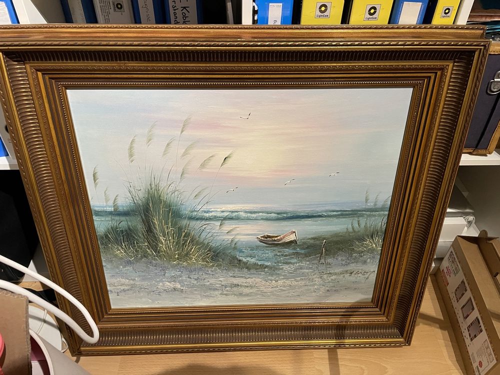 Antikes Bild mit Rhamen (Gebraucht) in Rietheim für CHF 15 – nur ...