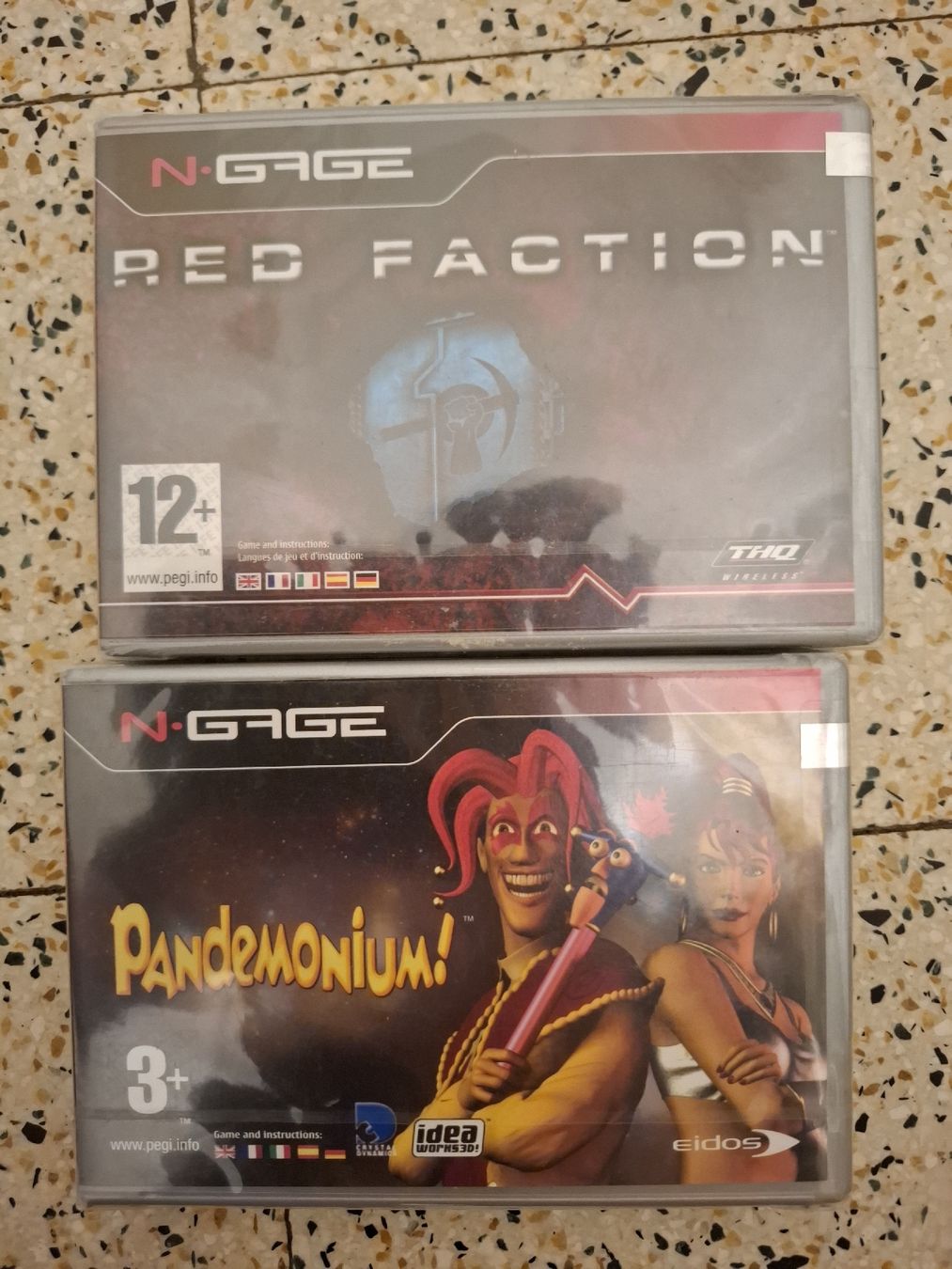 (BLISTER) N-Gage: Red Faction et Pandemonium! (Neu und originalverpackt ...