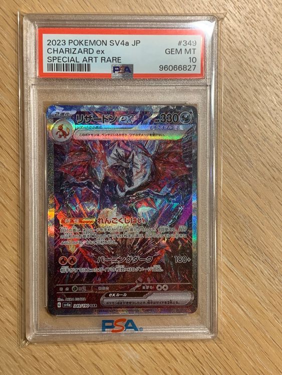 Charizard ex PSA 10 Japanisch 349/190 SAR (Neu und originalverpackt) in Mellingen für CHF 163 ...