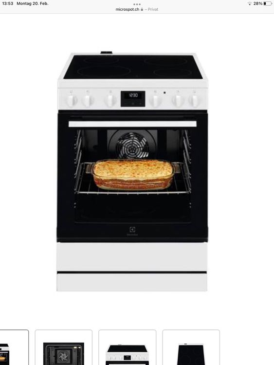 Freistehender Kochherd (neu u original verpackt) | Kaufen auf Ricardo