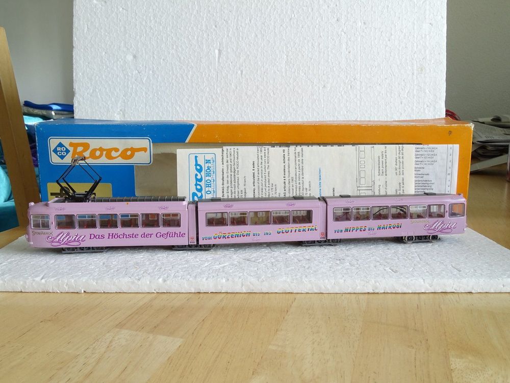 Roco 43191 Tram Alpina 3 teilig,H0,GS/DC (Gebraucht) in Wohlen für CHF ...