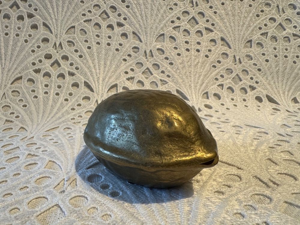 Vintage Messing Nussknacker Walnuss Form Selten (Gebraucht) in ...