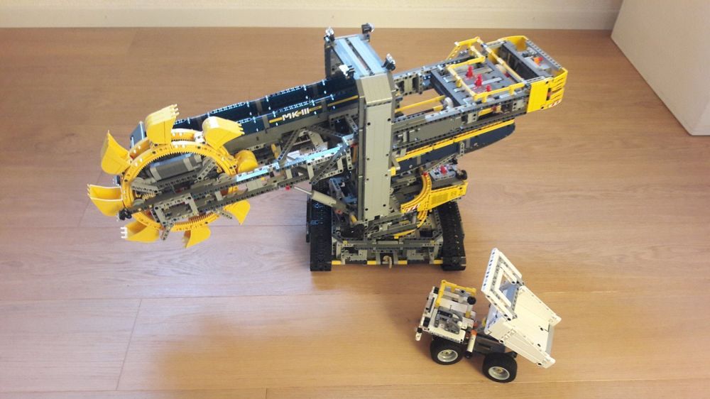 Lego Technics Schaufelradbagger 42055 | Kaufen auf Ricardo