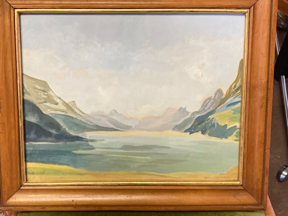 (50) CLAIRE Etienne Aquarell signiert (Gebraucht) in Bern für CHF 20 – mit Lieferung auf Ricardo ...