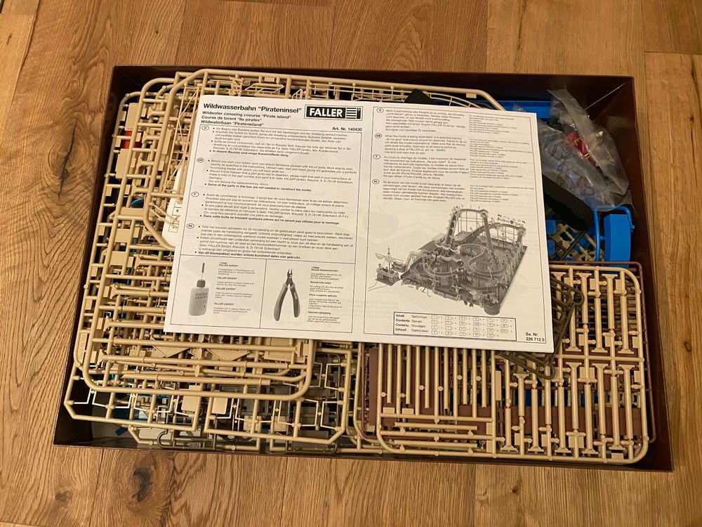 Faller 140430 - Wildwasserbahn "Pirateninsel" (Neu (gemäss Beschreibung ...