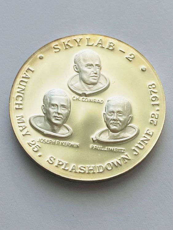 Silber Medaille Skylab 2 Silbermedaille 20 Gramm 1973 (Neu (gemäss Beschreibung)) in Baar für ...