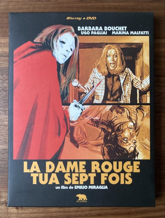 La Dame Rouge Tua Sept Fois – Blu-ray & DVD – RARE (Neuf (Voir ...