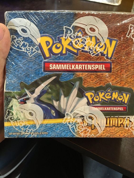 Eine Box Pokémon TRIUMPH | Kaufen auf Ricardo