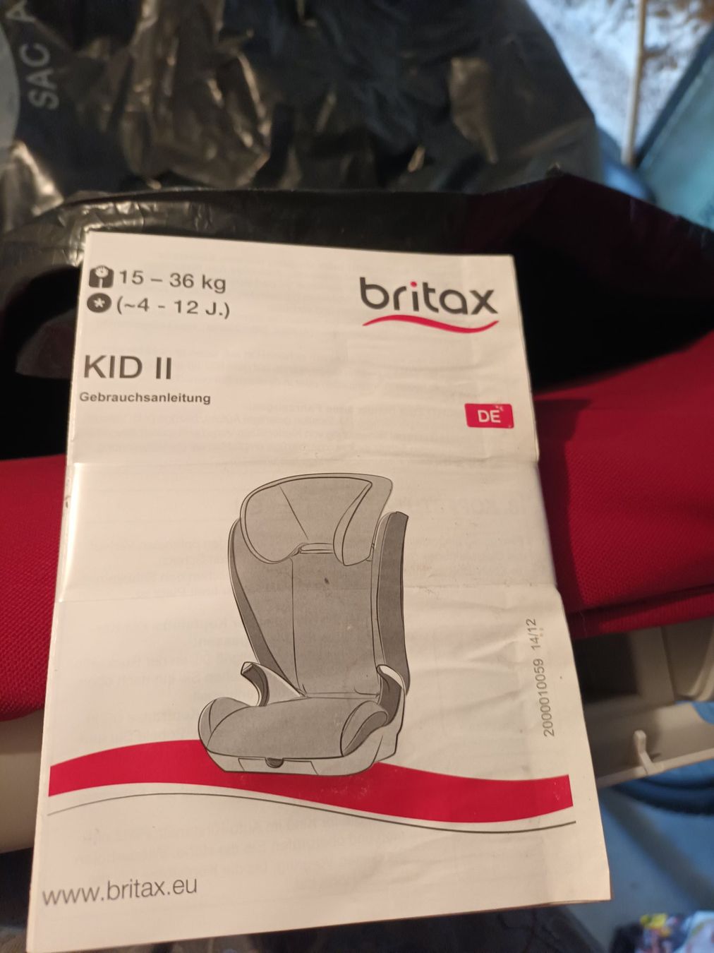 Britax kid II Siège pour voiture (Gebraucht) in Bevaix für CHF 25 – nur ...