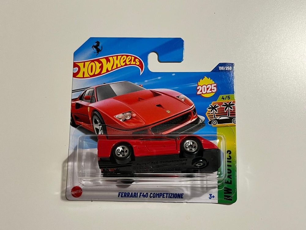 Hot Wheels Ferrari F40 Competizione, Neu OVP, gem. Bilder (Neu und originalverpackt) in Seuzach ...