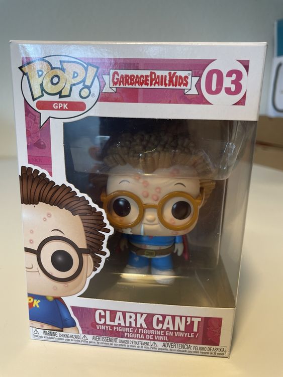 Funko Pop Clark Can’t Garbage Pail Kids 03 GPK (Neu und ...