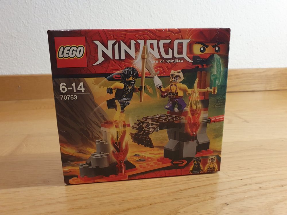 LEGO NINJAGO 70753 - Lava-Fälle (Neu und originalverpackt) in Biel ...