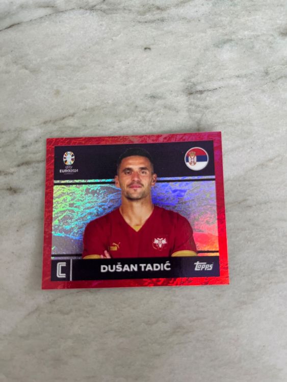 Topps Euro 2024 SRB 2 Dusan Tadic (Gebraucht) in Cheseaux-Noréaz für CHF 0.8 – mit Lieferung auf ...