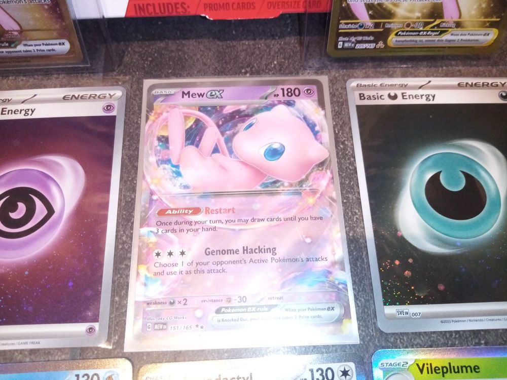 XXL Pokémon Karten Sammlung MEW 151💪Top Karten💪Mew EX Gold | Kaufen auf ...