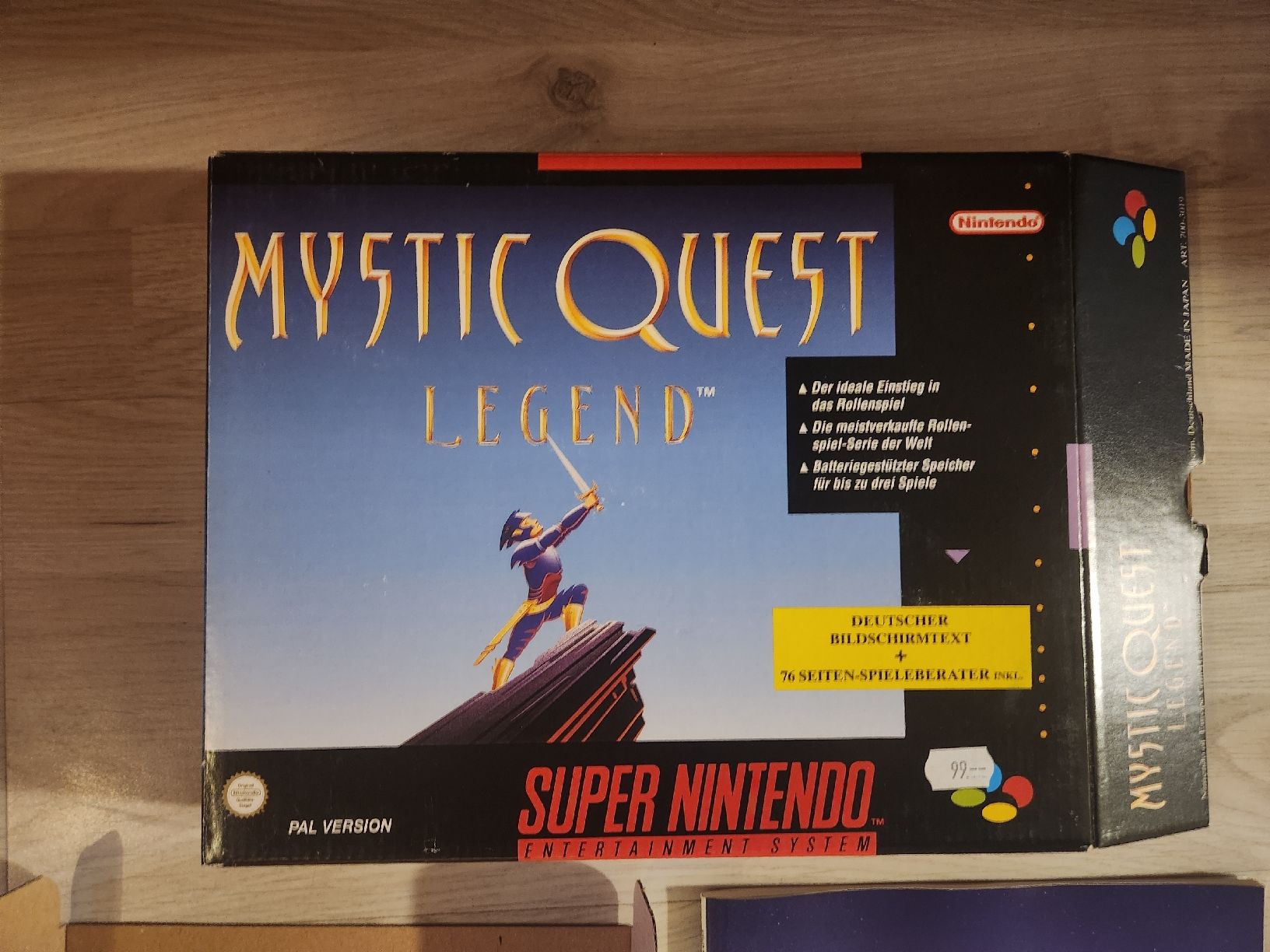 Super Nintendo Mystic Quest Legend PAL Big Box komplett (Gebraucht) in ...