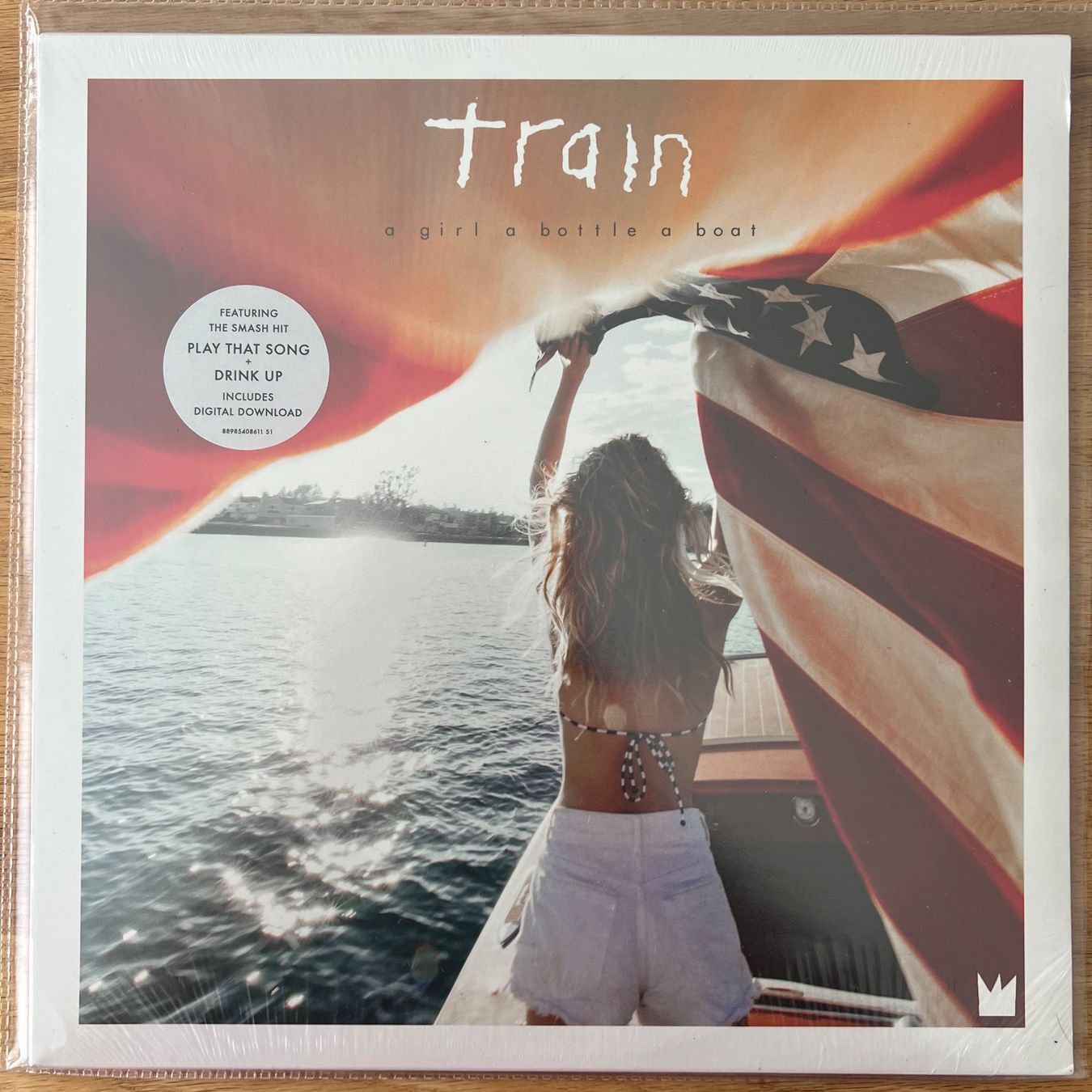 Train - A Girl A Bottle A Boat / 1. EU-Press. 2017 - NEW (Neu und ...