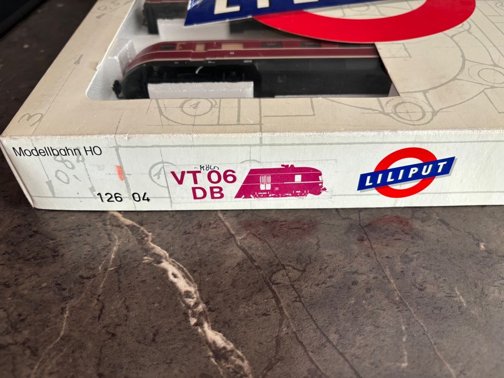 Liliput 12604 Diesel-Schnelltriebzug VT 06 (Neu und originalverpackt ...