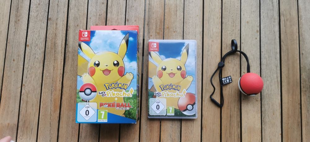Switch Let's Go Pikachu inkl. Pokéball Plus Controller | Kaufen auf Ricardo