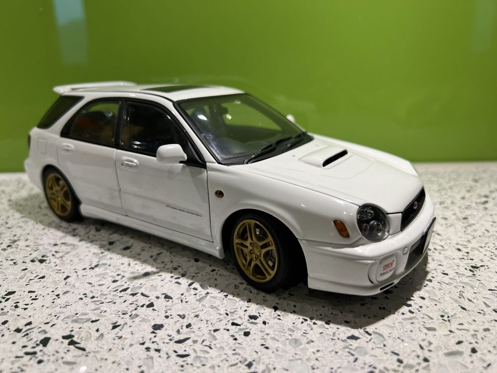 Subaru Impreza sti 1:18 Autoart Modellauto | Kaufen auf Ricardo