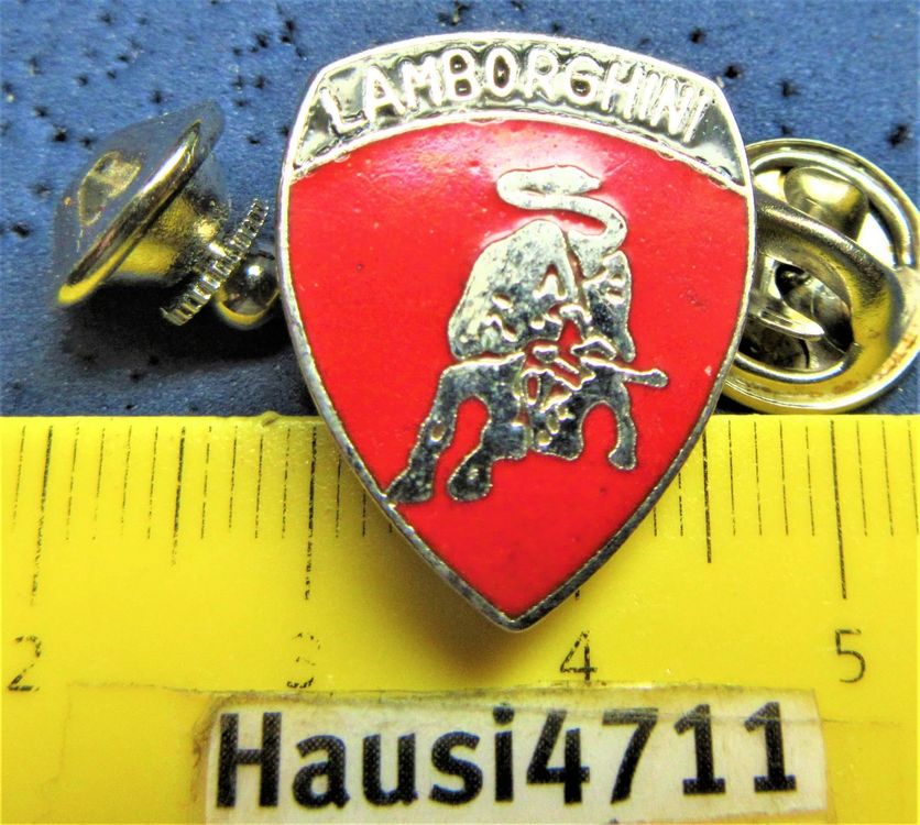 LAMBORGHINI STIER AUTO LOGO SCHMUCK-PIN (Neu (gemäss Beschreibung)) in ...