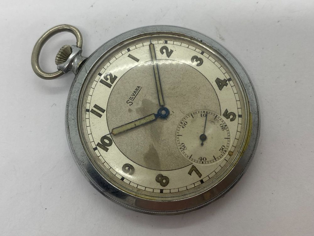 Silvana 49mm Taschenuhr Läuft Nicht     B925 | Kaufen Auf Ricardo