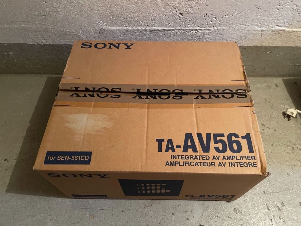 Sony TA-AV561 Vollverstärker (Gebraucht) in für CHF 110 – mit Lieferung ...