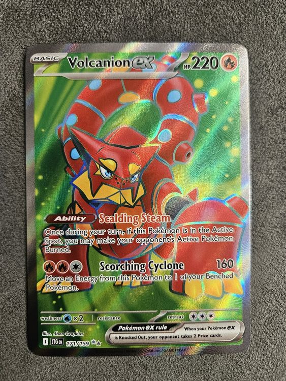 Volcanion ex 171/159 Pokemon Journey Together - EN | Kaufen auf Ricardo