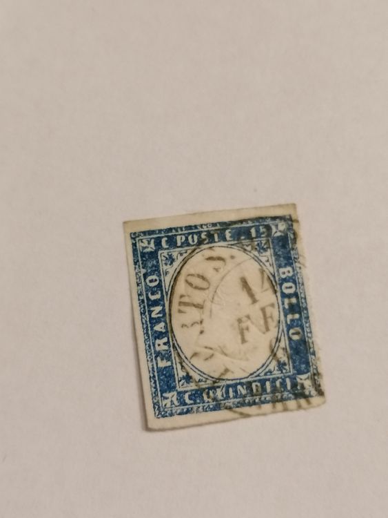Alt Italien Sardinien Franco Bollo 1862, 20 Cent | Kaufen auf Ricardo
