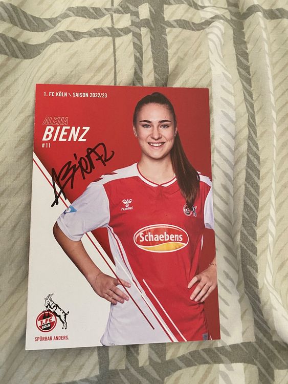Autogramm Alena Bienz (Gebraucht) in Rüschlikon für CHF 3 – mit ...