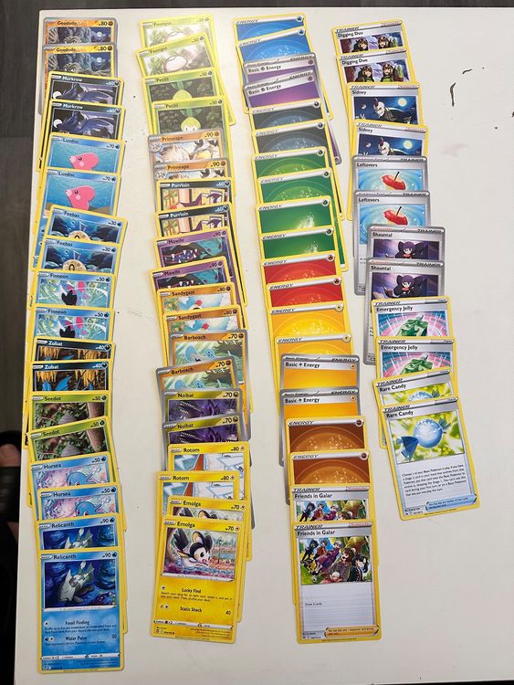 Pokémon Memory mit 35 Paar Originalkarten jeglicher Art (Gebraucht) in ...