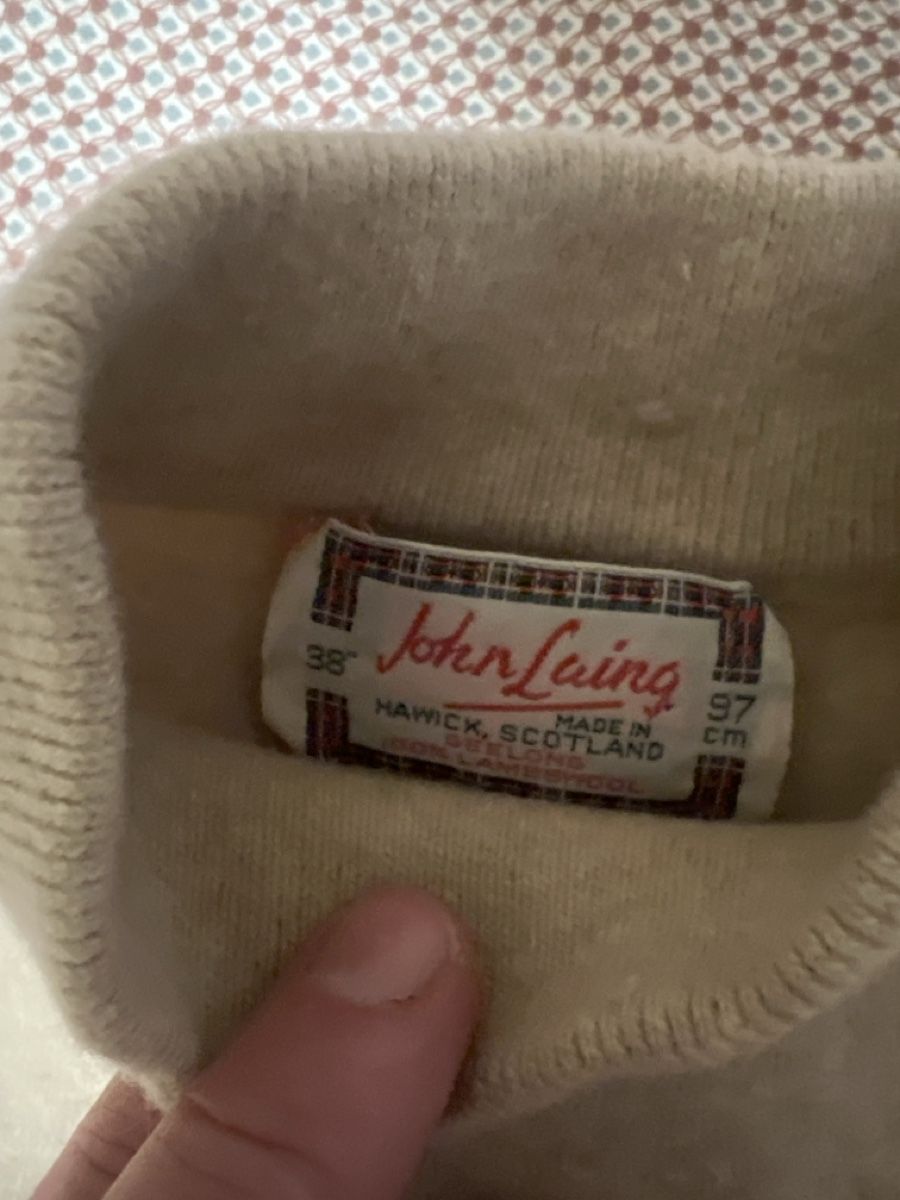 John Laing Lambswool-Pullover, Grösse 36, Made in Scotland (Gebraucht ...