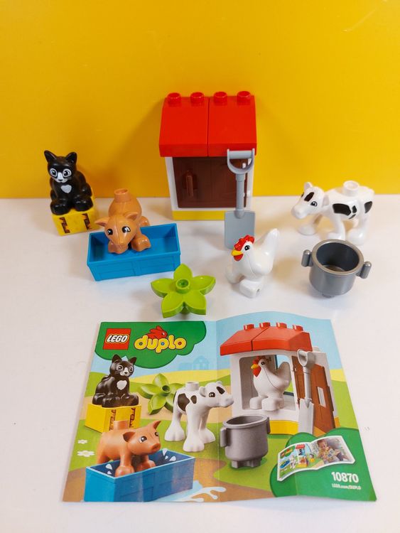 LEGO DUPLO 10870 Tiere auf dem Bauernhof inkl. BA - Komplett (Gebraucht ...