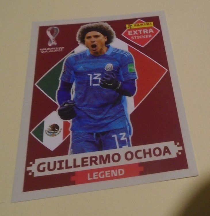 1 EXTRA STICKER WM 2022 Guillermo Ochoa | Kaufen auf Ricardo